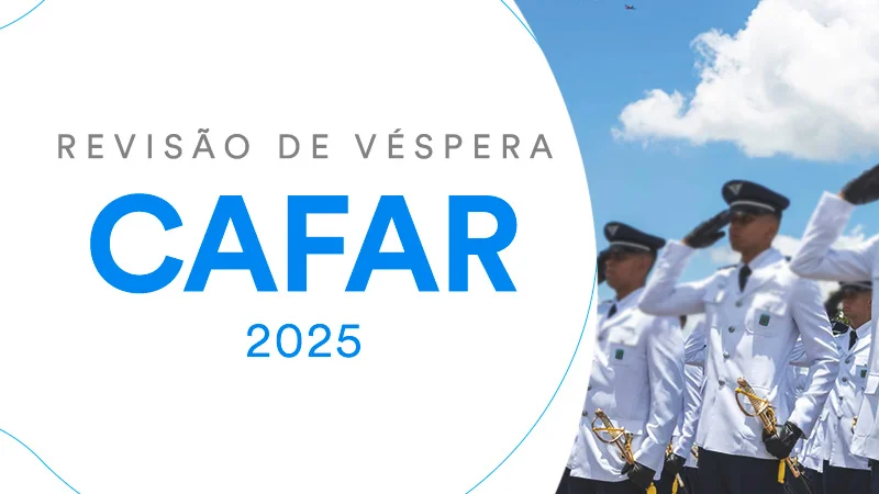Sucesso - Revisão de Véspera CAFAR 2025 - Estratégia Concursos