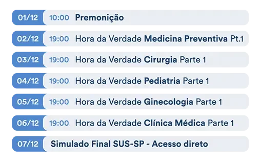 Reta Final SUS-SP - Estratégia MED