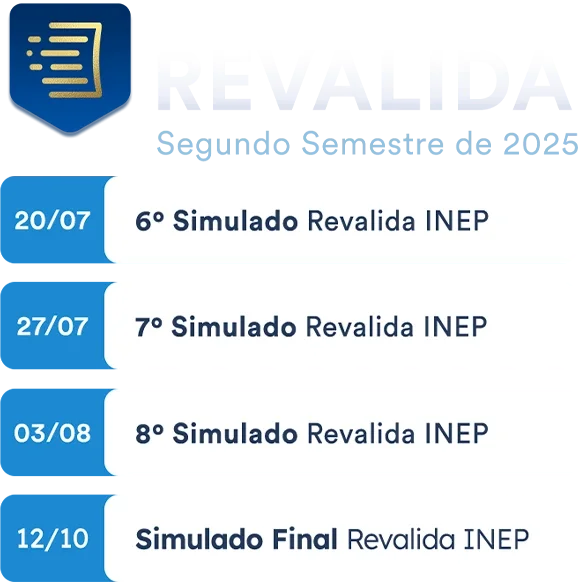 Simulados Revalida - Segundo Semestre 2025 - Estratégia MED