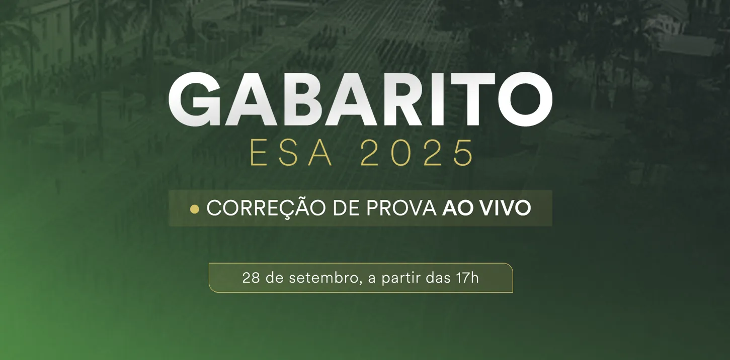 Concurso ESA 2025 - Ranking - Estratégia Militares